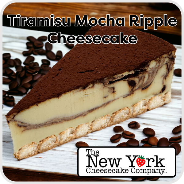 Tiramisu Mocha Ripple Cheesecake – THE NEW YORK CHEESECAKE COMPANY